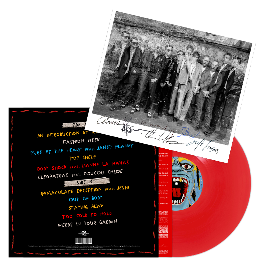 WARMDUSCHER Official Store - Warmduscher - Too Cold To Hold Red with ...