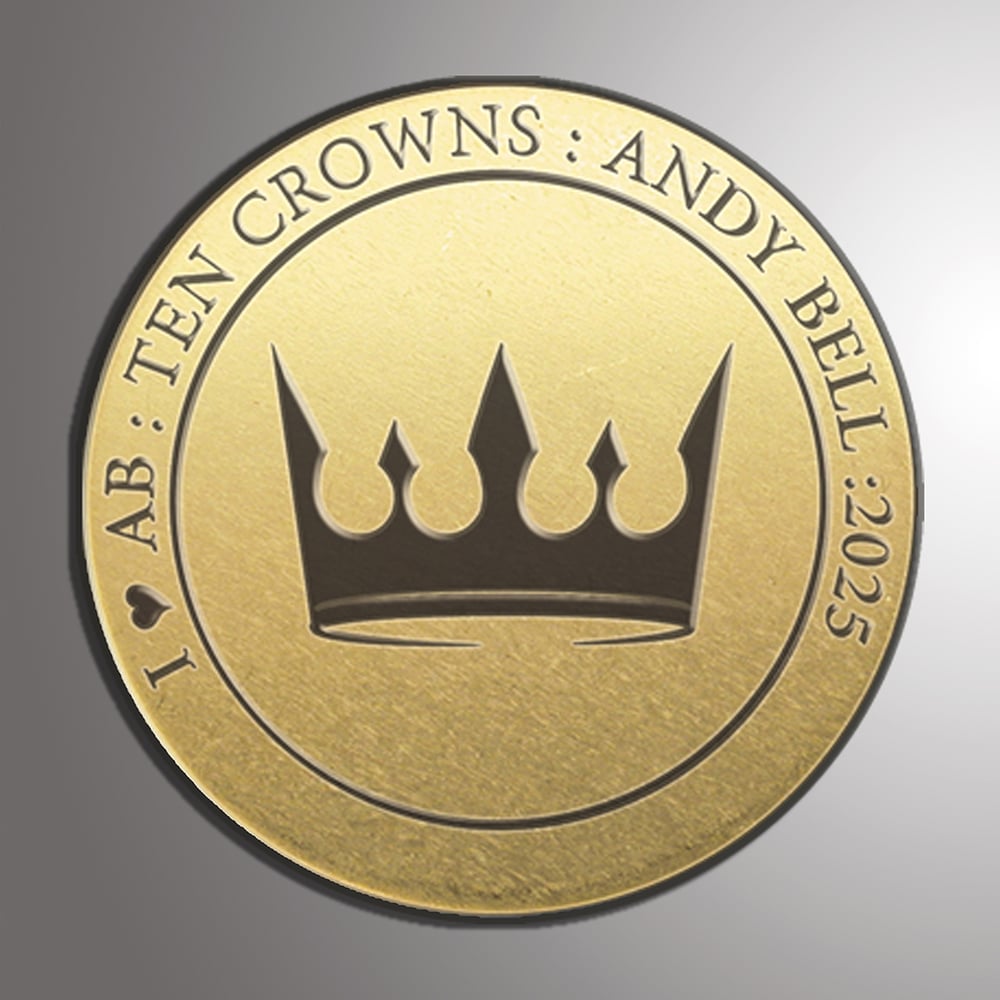 Andy Bell (Erasure) Official Store - Andy Bell - Ten Crowns Enamel Pin ...