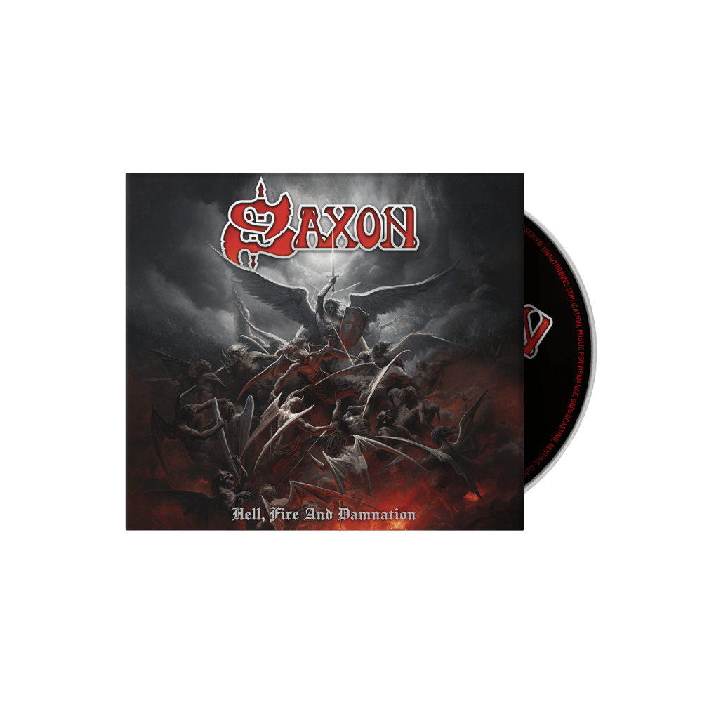 Official Saxon Music Store - Saxon - Hell, Fire And Damnation