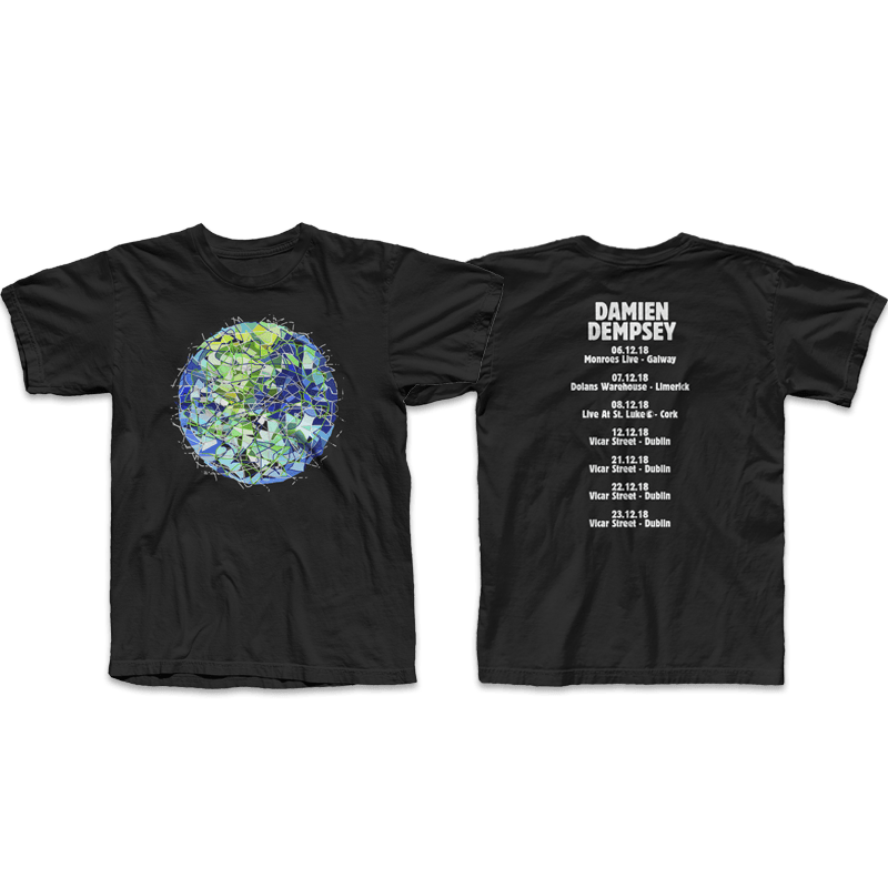 Damien Dempsey Official Store - Damien Dempsey - Union Black T-Shirt