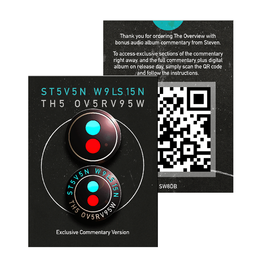 Official STEVEN WILSON Store - Steven Wilson - The Overview (Commentary ...