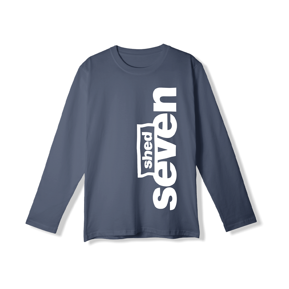 Shed Seven Official Store - Shed Seven - Logo Sweatshirt - Blue
