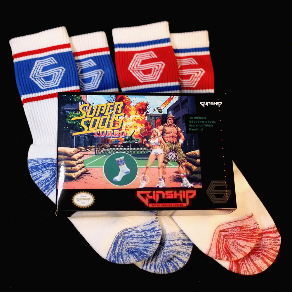 GUNSHIP Official Store - GUNSHIP - Super Socks Turbo