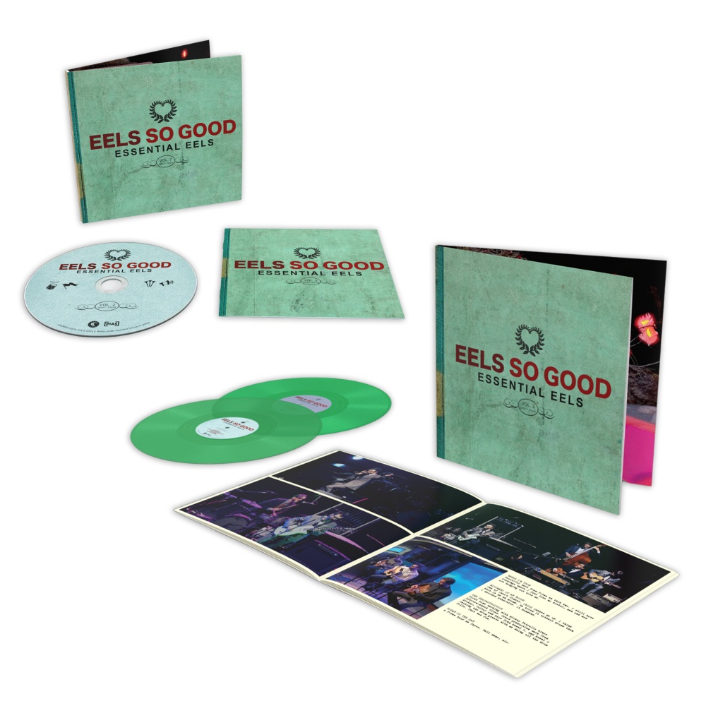 Eels So Good: Essential Eels CD + Transparent Green Double Vinyl | Eels ...