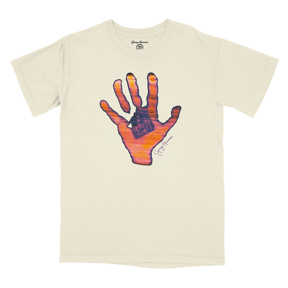 Ivory Hand Tee on George Harrison Official Online Store