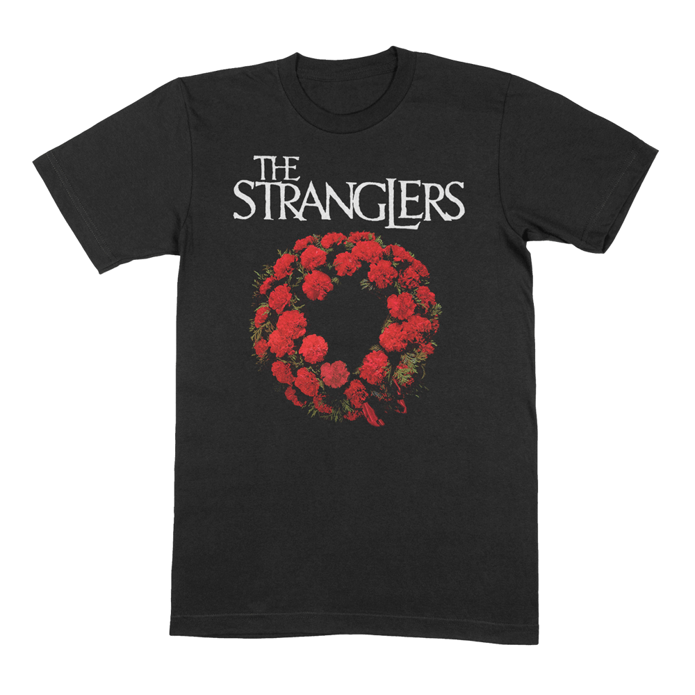 Stranglers Official Store - Stranglers - The Stranglers Wreath T-Shirt