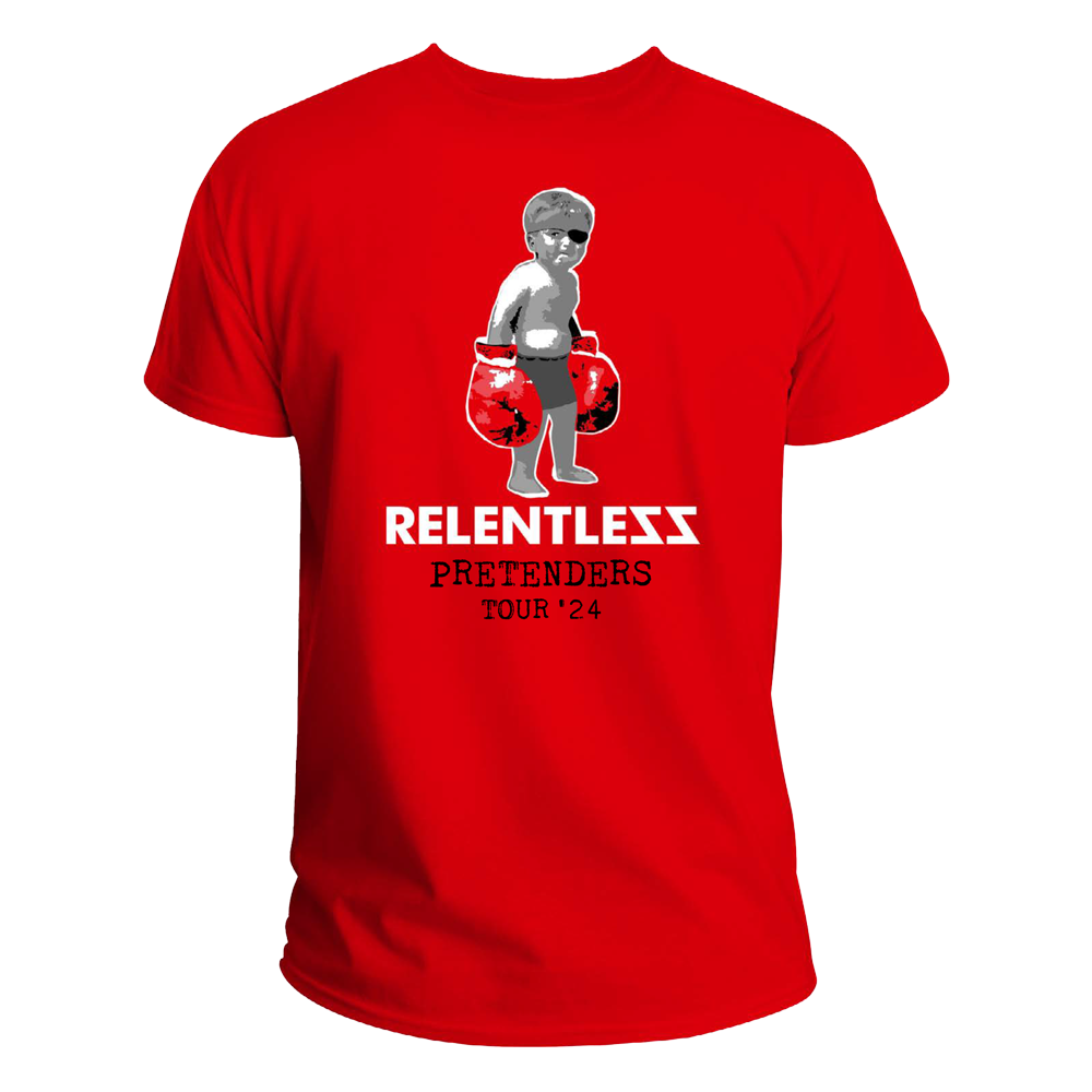 The Pretenders Store - The Pretenders - Relentless Red Tour T-Shirt