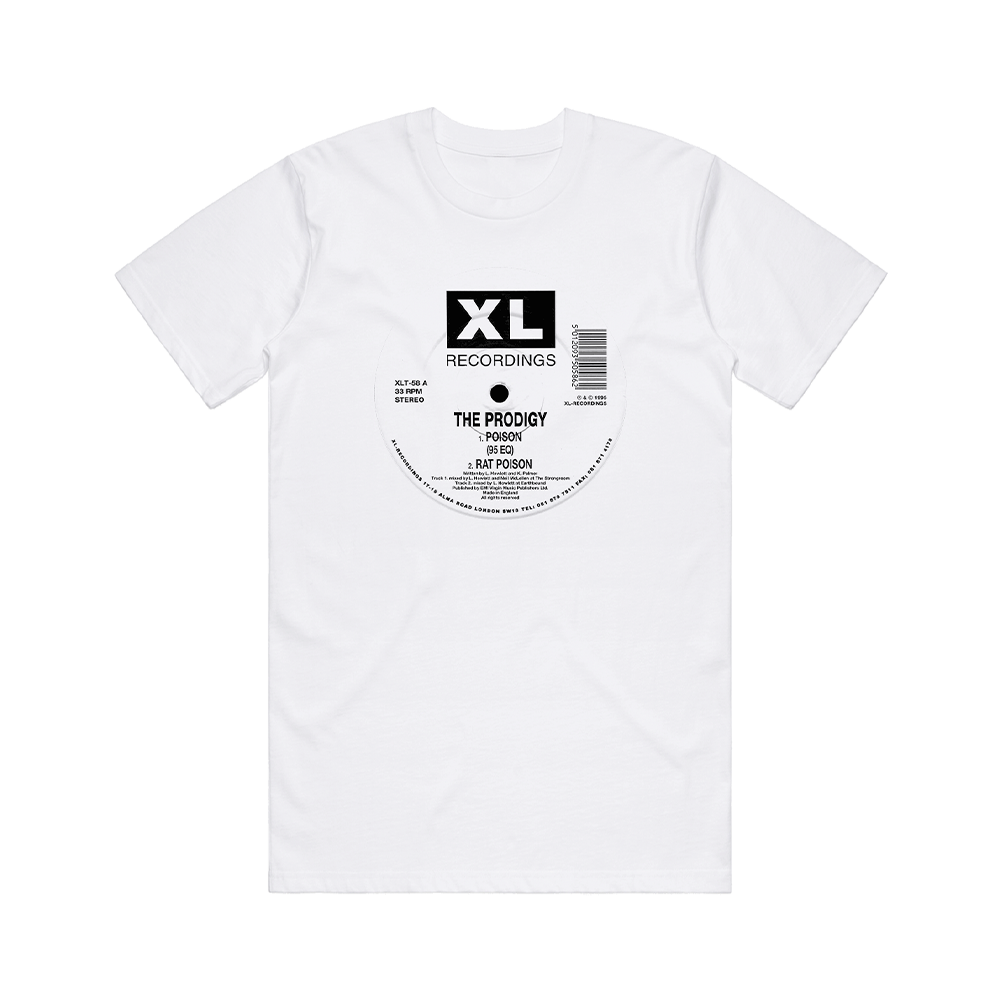 The Prodigy Official Store - The Prodigy - Poison White T-Shirt