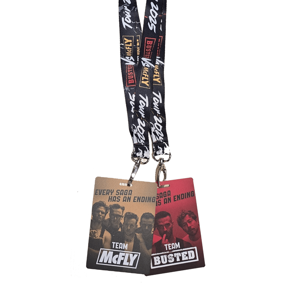 Busted Official Online Store - Busted - Busted vs McFly Lanyard