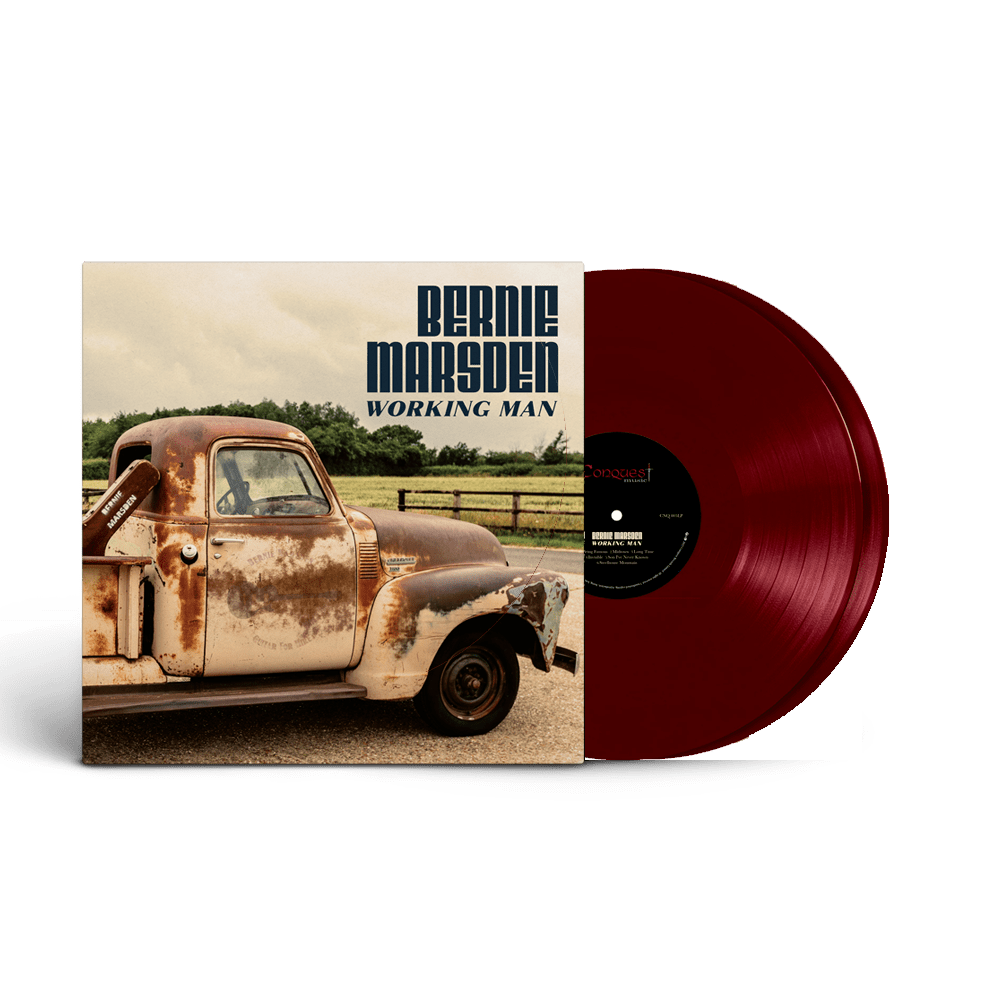 OFFICIAL BERNIE MARSDEN STORE - Bernie Marsden - Working Man Burgundy ...