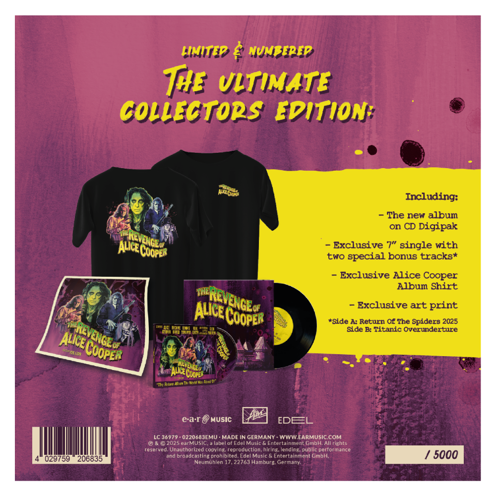 Alice Cooper - The Revenge Of Alice Cooper on earMUSIC Official Online Store