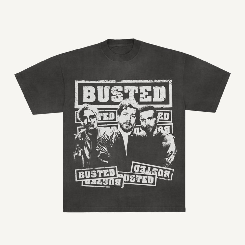 Busted Official Online Store Busted Song Lyric T Shirt