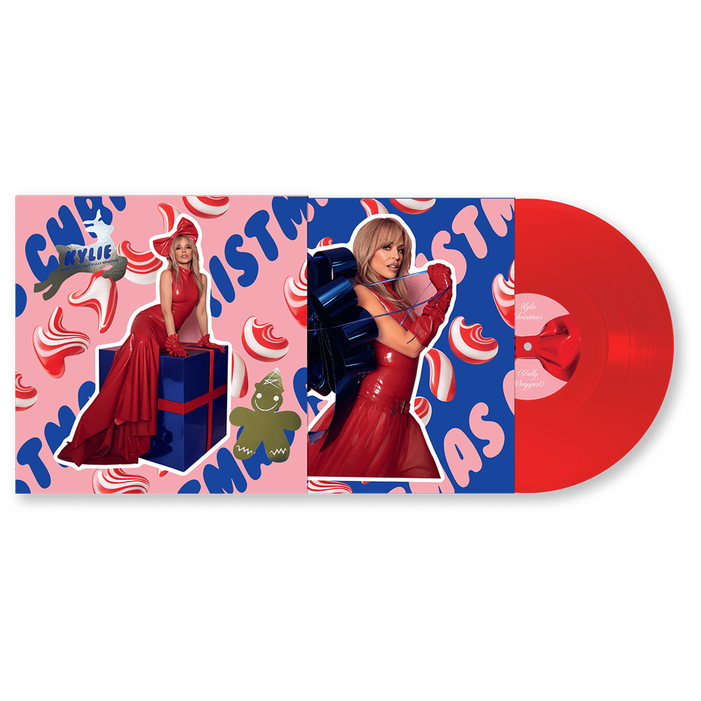 Kylie Christmas (Fully Wrapped) Transparent Red on Kylie Christmas ...
