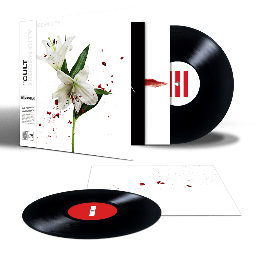 Official The Cult Store - The Cult - Hidden City Black Audiophile Vinyl