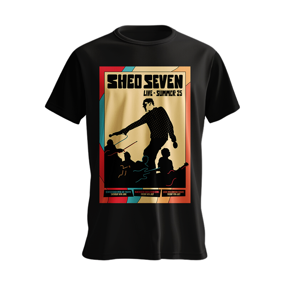 Live - Summer 25 T-Shirt | Shed Seven | Shed Seven