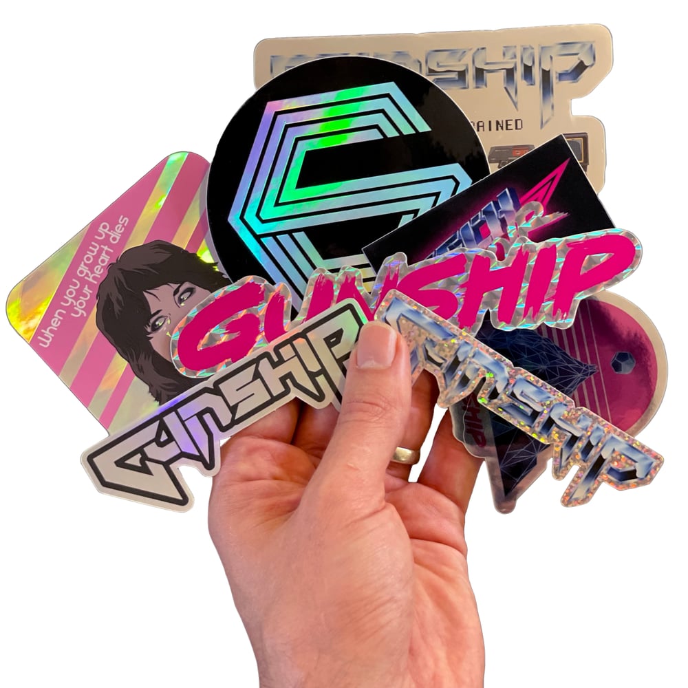 GUNSHIP Official Store - GUNSHIP - Sticker Set