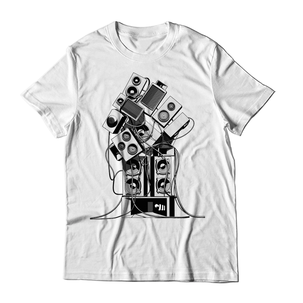 Black Wireframe T-Shirt on Stanton Warriors Official Online Store