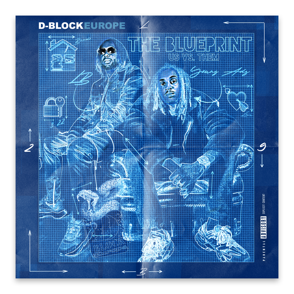 D-Block Europe Official Store - D-Block Europe - The Blueprint - Us Vs ...