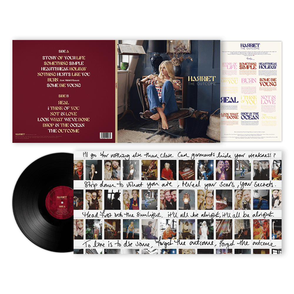 Harriet Official Store - Harriet - The Outcome (Signed) Limited Edition ...