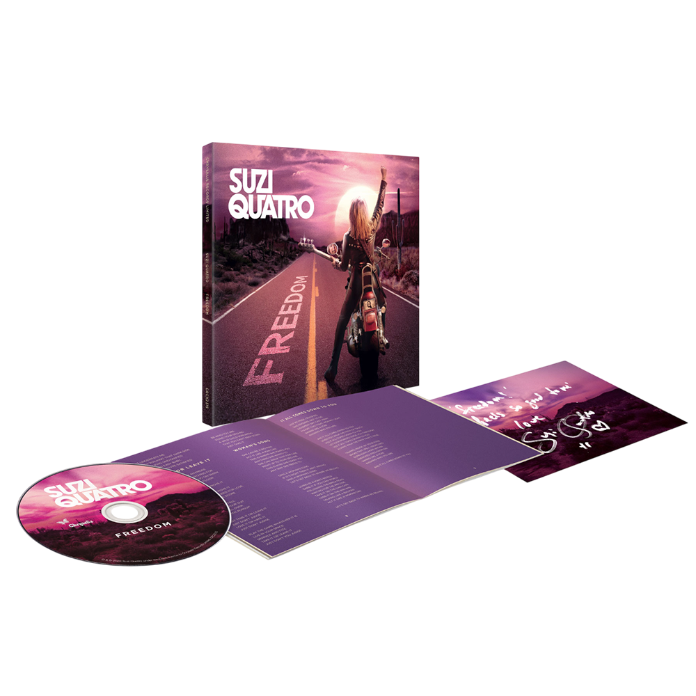 Suzi Quatro Official Store - Suzi Quatro - Freedom Limited Alt. Sleeve ...