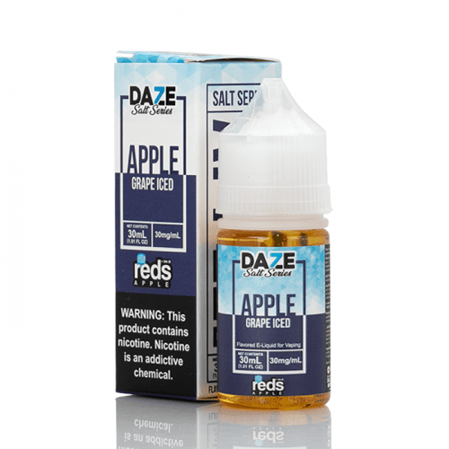 7 DAZE Reds - Grape Iced Salt 30ml - Oficina Vapor