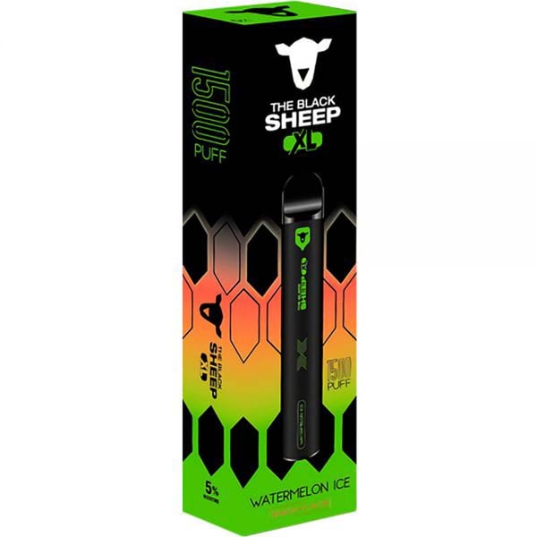 The Black Sheep XL - Pod Descartável 1500 Puffs - Oficina Vapor