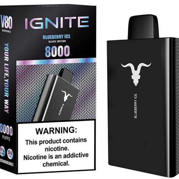 Ignite - V80 Pod Descartável 8000 Puffs - Oficina Vapor