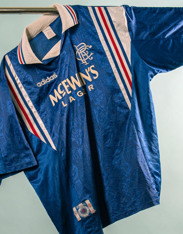 Rangers Football Shirts | Classic Retro Vintage Rangers Kits & Castore ...