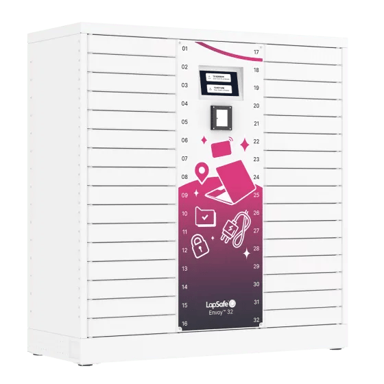 Mobile Device Management Solutions: Charging trolleys and Smart Lockers