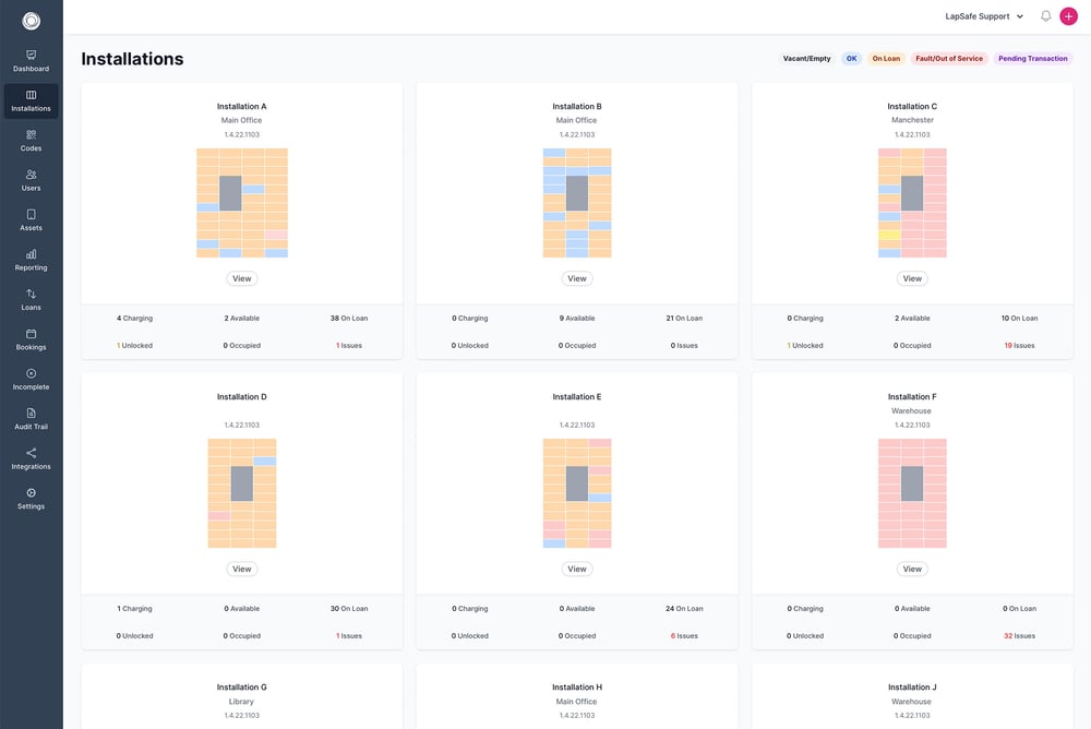 Automated Smart Locker Asset Loaning