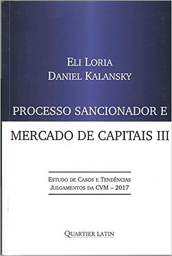 Livro Processo Sancionador E Mercado De Capitais volume 3 de Daniel ...