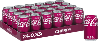 Coca Cola Cherry 24x0,33l ds - Grænsehandel til gode priser