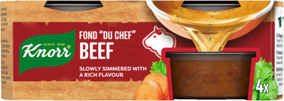 Knorr Fond du Chef Beef 4x28g.