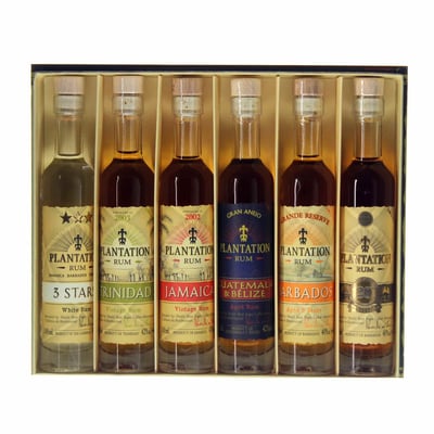 Rum Plantation Cigarbox 6x0,1l - Grænsehandel til billige priser