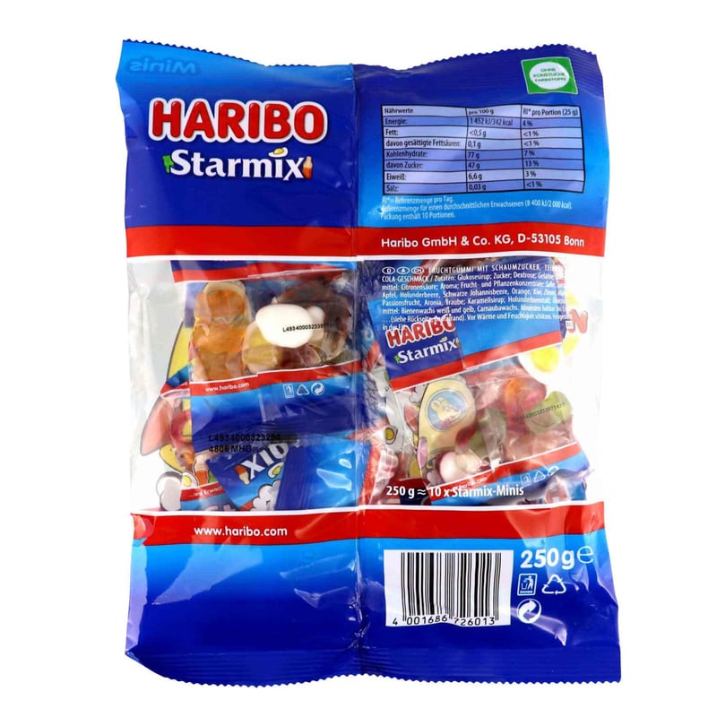 Haribo Starmix Mini - Online Grænsehandel til gode priser - Køb her