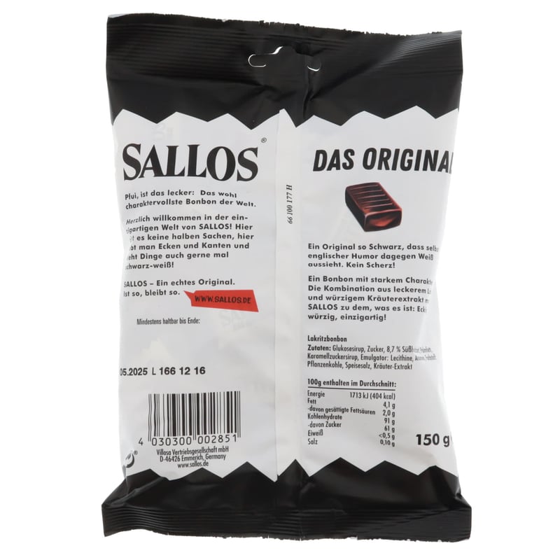 Sallos Original 150g - Online Grænsehandel til gode priser - Køb her