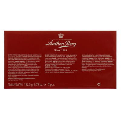 Anthon Berg Jordgubb i Champagne 192,5g - Online gränshandel till ...