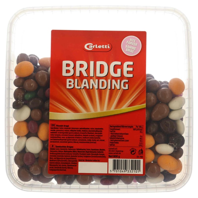 Carletti Bridge Blanding i bøtte 800 g.