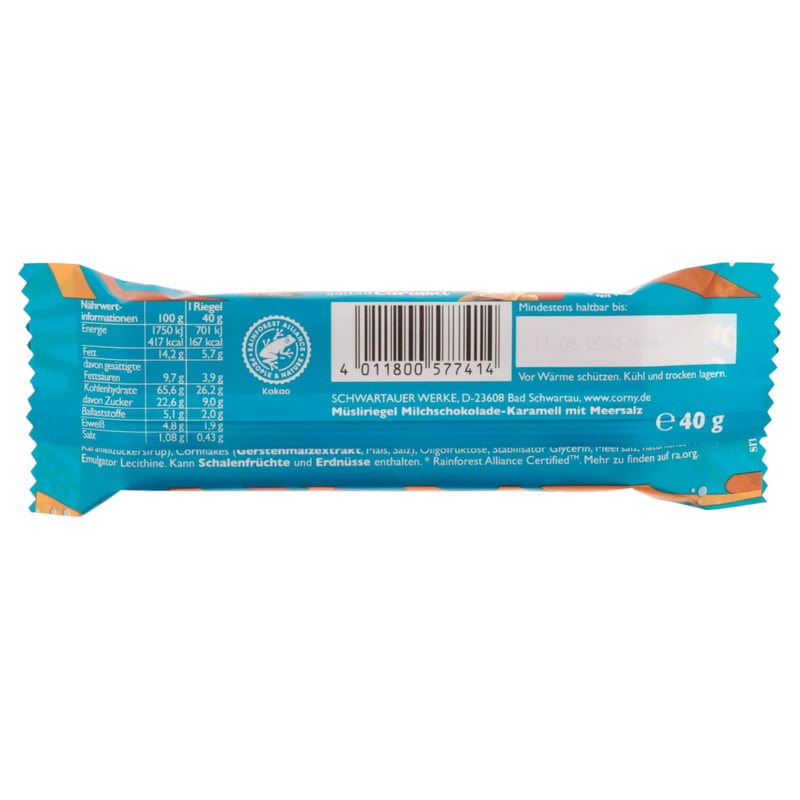 Corny Big Choko Salted Caramel 40 g. Limited Edition