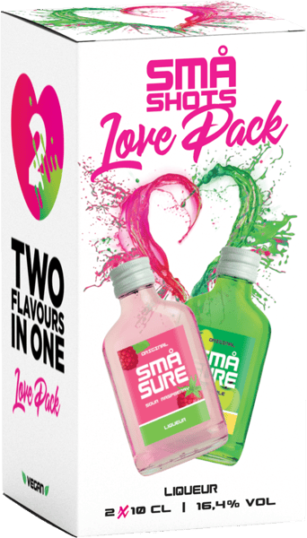 Små Love Pack 2x10 cl. 16,4% 0,2l