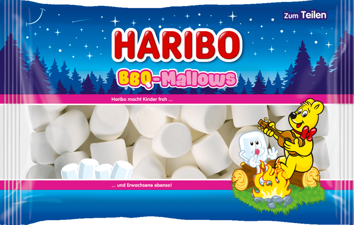 BBQ Mallows Haribo 300g