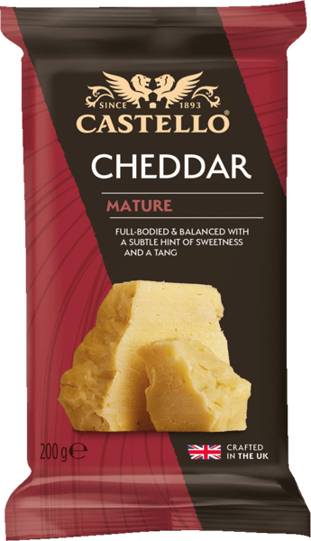 Mat Cheddar Castello 200 g
