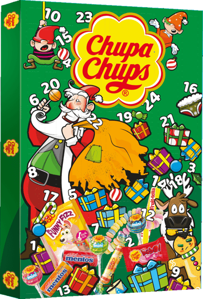 Julekalender Chupa Chups 211g