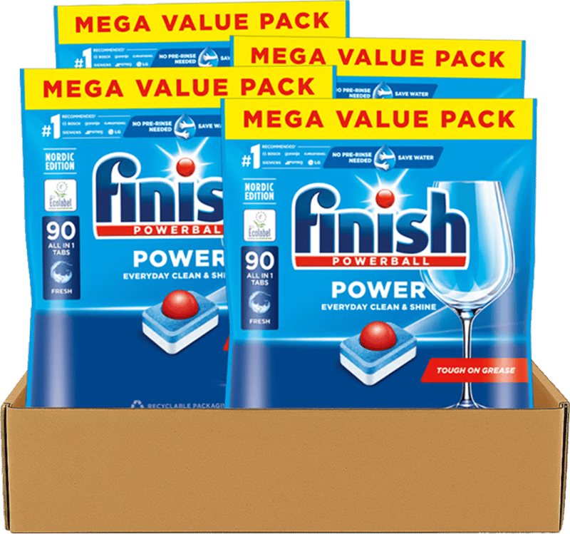 Finish Power All in 1 90 tabs