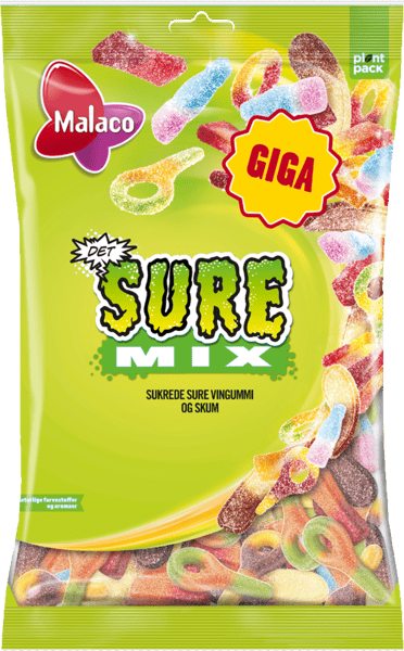 Det Sure Mix Malaco 750g