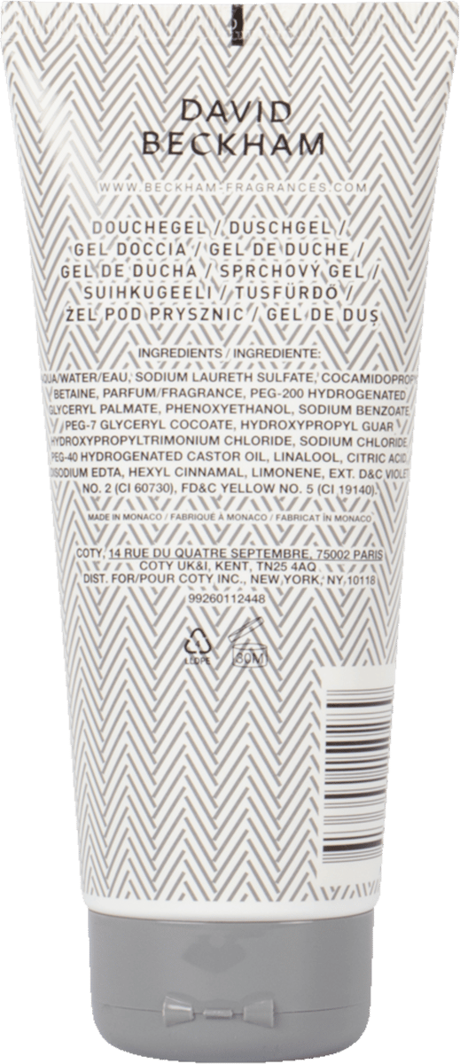 David Beckham Homme Shower Gel 200 ml