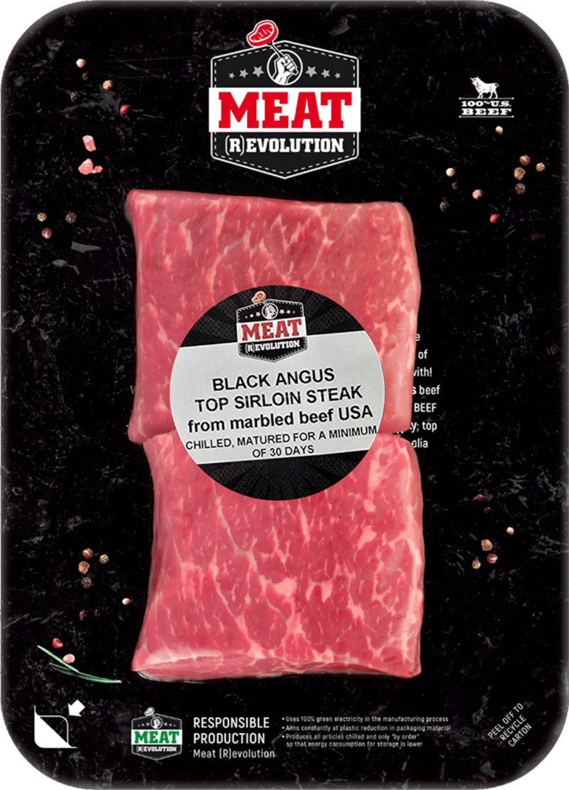 US Angus Top Sirloin Steaks 300 g