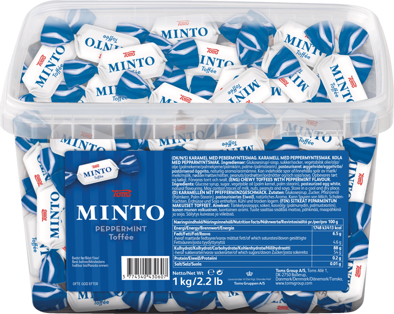 Toms Minto Peppermint Toffee 1 kg