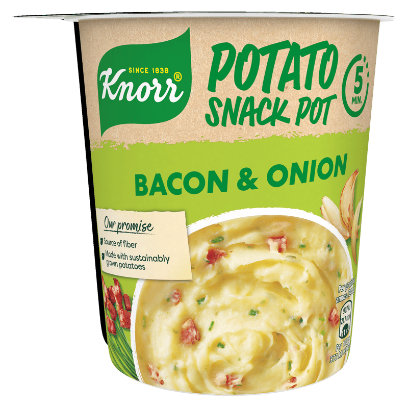 Knorr Snack Pot Mashed Potatoes m. Bacon 51 g.