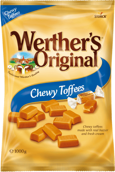 Storck Werther's Original Chewy Toffee 1000 g.